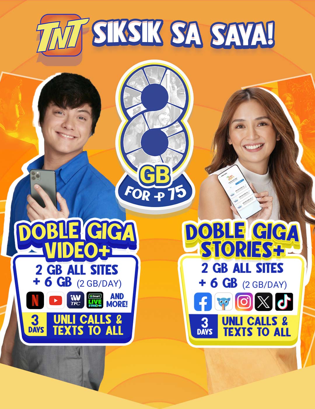 TNT | Doble Giga Plus